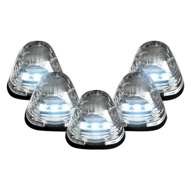 Clear Lens with White Leds - Complete Cab Light Kit with All Wiring ...