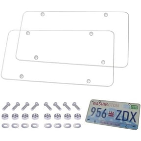 Clear License Plate Covers in License Plate Covers - Walmart.com