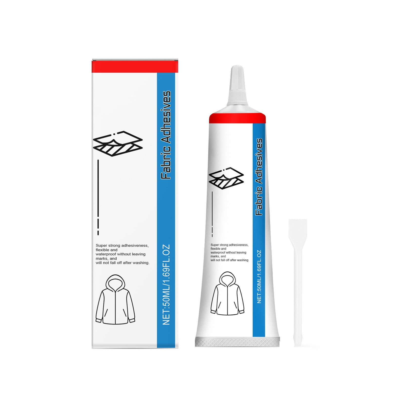 Clear Liquid Fabric Adhesive - Super Seamless Patch, Waterproof Sol for ...