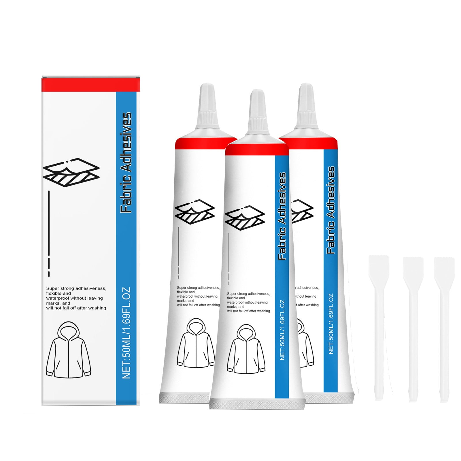 Clear Liquid Fabric Adhesive - Super Seamless Patch, Waterproof Sol for ...