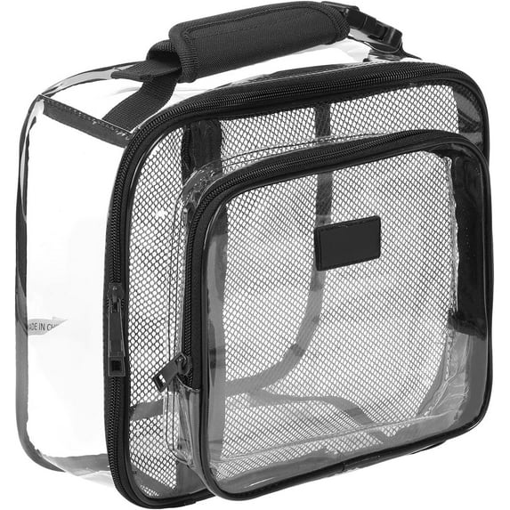 Clear Lunch Box Tranaparent Plastic Bag for School Women Gril Work See ...