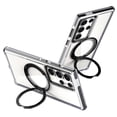 Clear Magnetic Case for Samsung Galaxy S24 Ultra, Compatible with ...