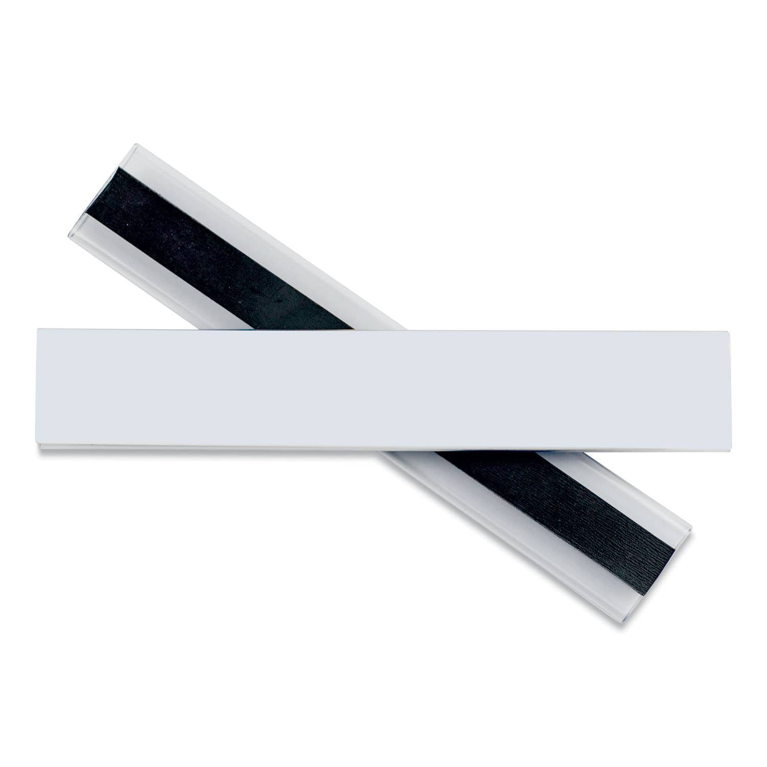 Clear Magnetic Label Holders, Side Load, 6 x 1, Clear, 10/Pack ...