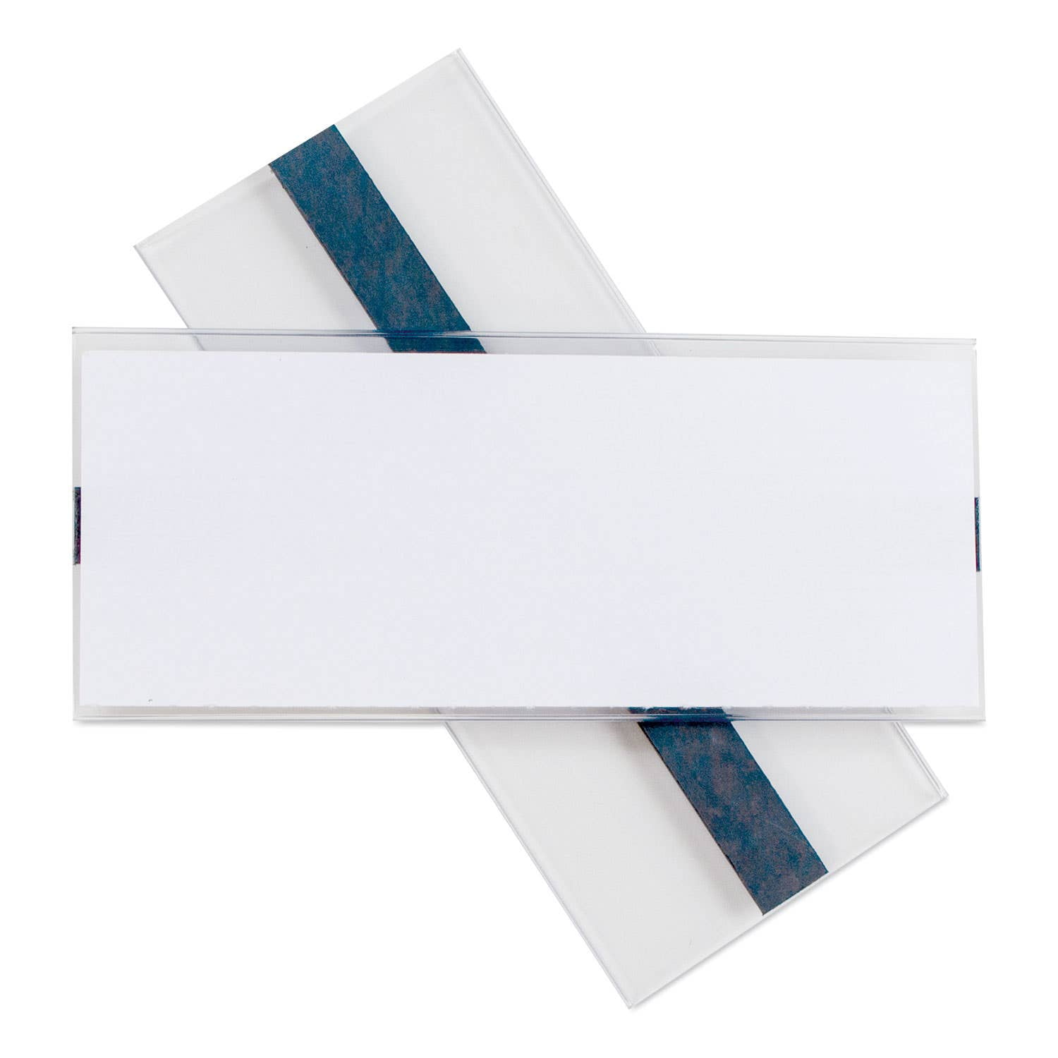 Clear Magnetic Label Holders, Side Load, 6 x 2.5, Clear, 10/Pack ...