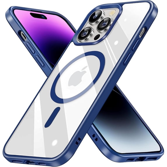 Clear Magnetic for iPhone 14 Pro Max Case, Compatible with MagSafe ...