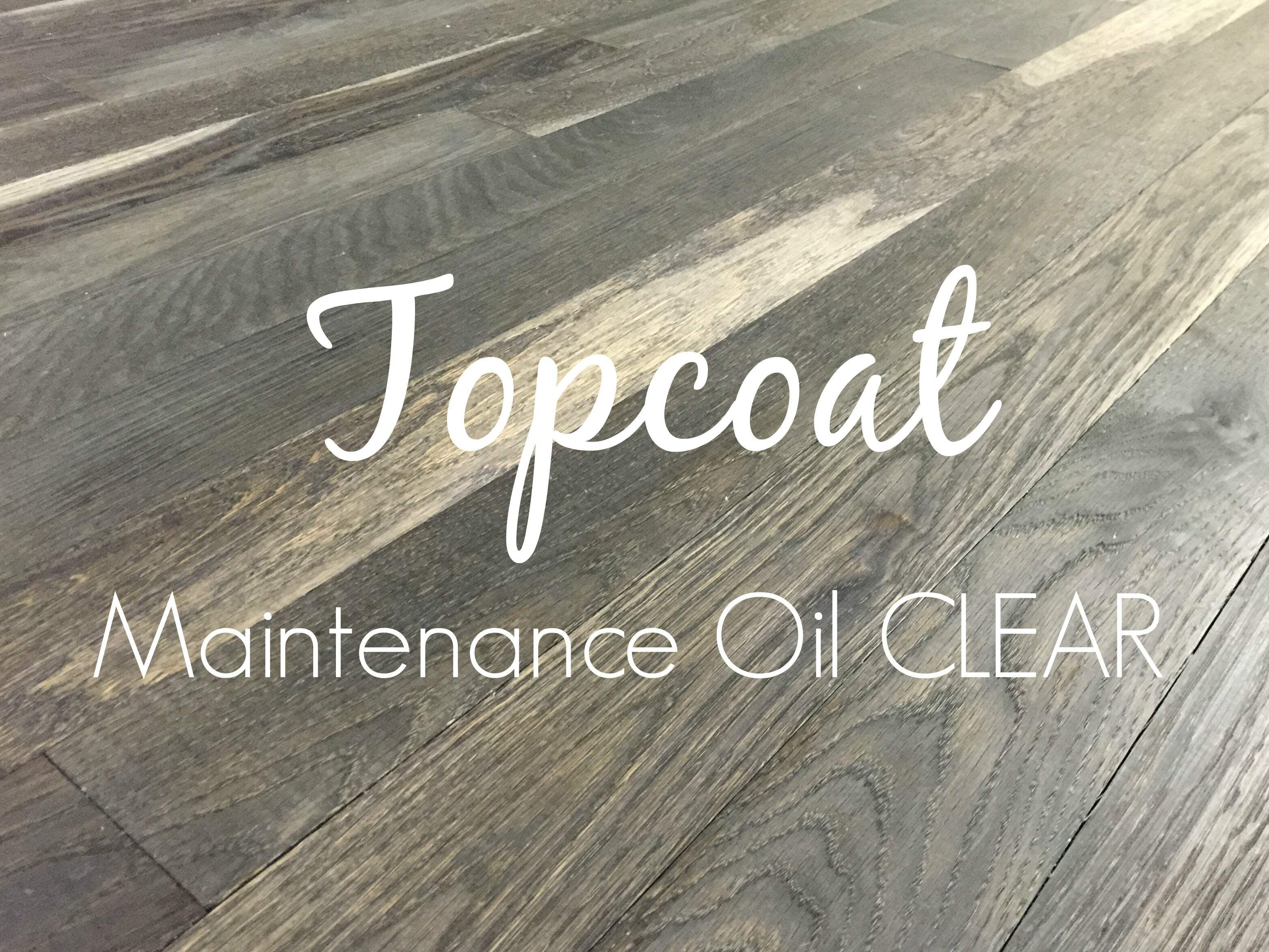 Clear Maintenance Oil-Based Interior Wood Stain Toner, Low VOC, by ...