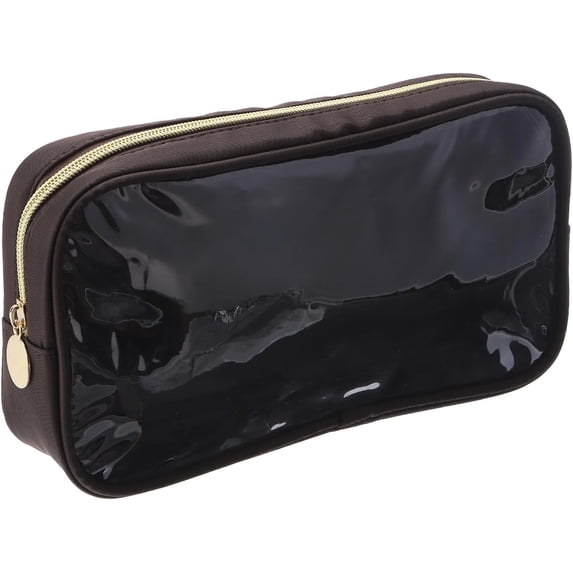 Clear Makeup Bag Small Cosmetic Case Transparent Toiletry Organizer ...