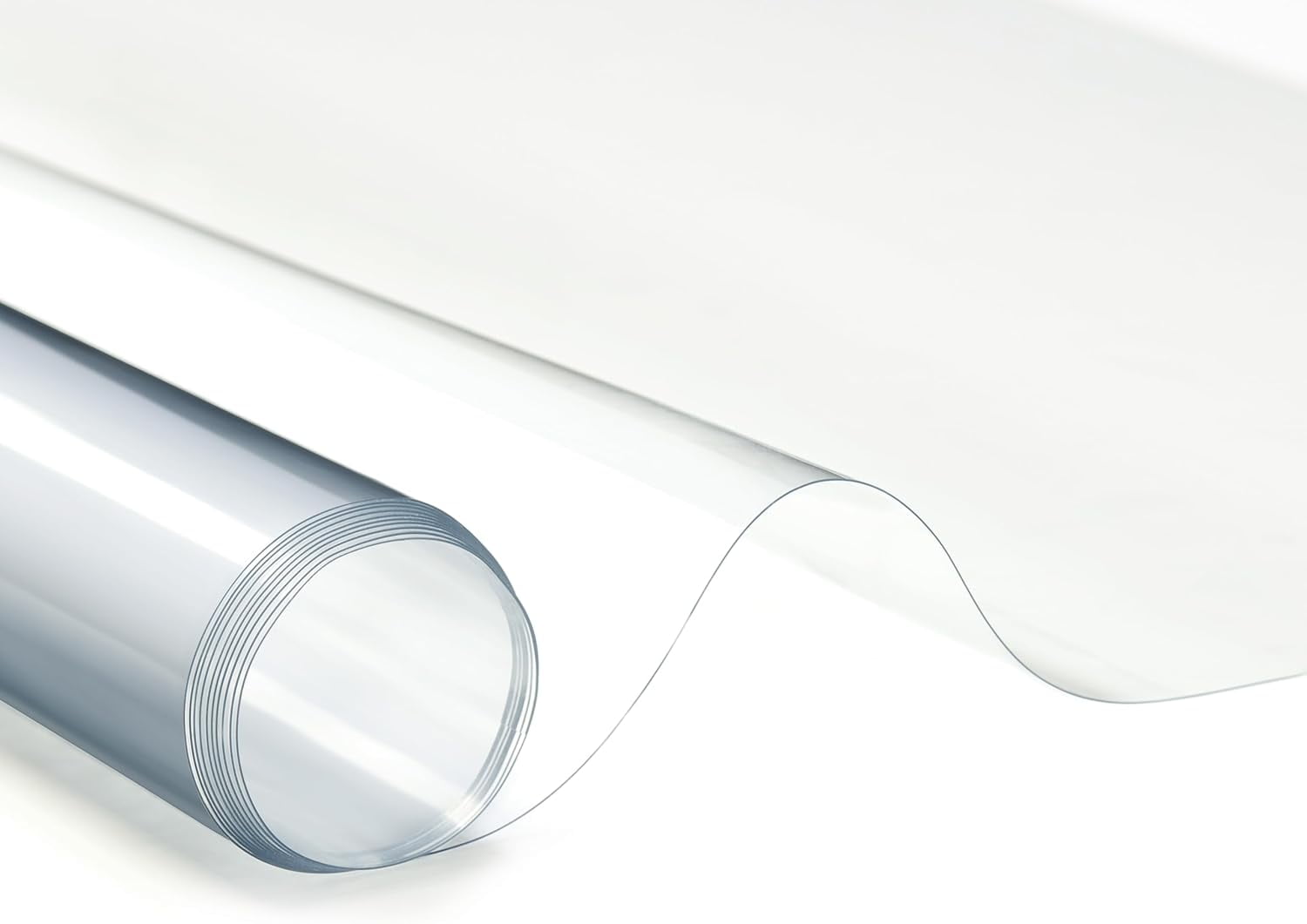 Clear Marine Vinyl Sheeting, 10 Gauge, 5 Yard Roll of Transparent ...