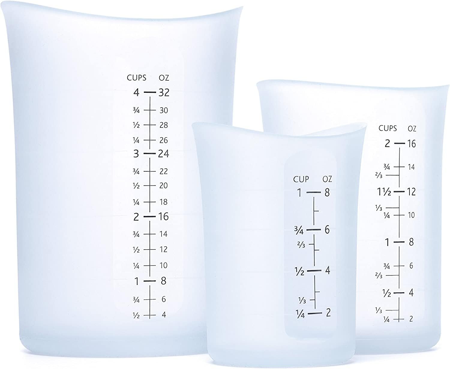 Clear Measuring Cup Set of 3 - Walmart.com