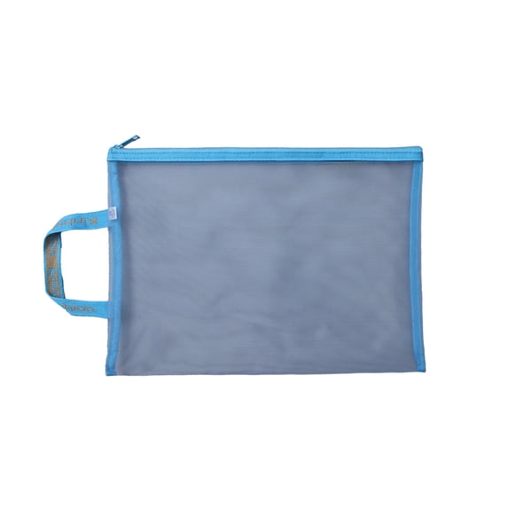 Clear Mesh Pencil Case with Handle and Zipper, Large Capacity Multi ...