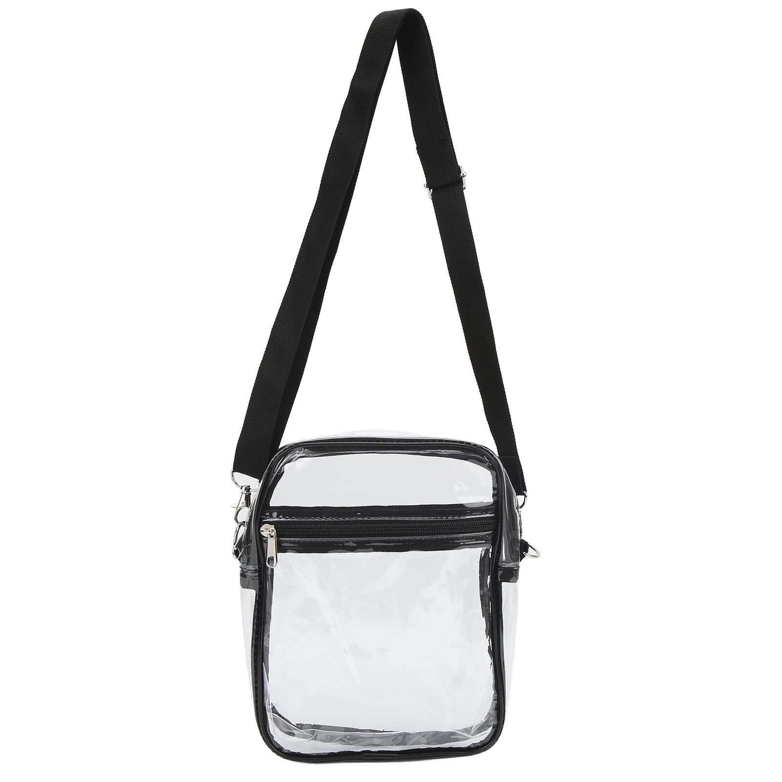 Clear Messenger Bag Stadium Approved Transparent PVC Shoulder Bag for ...