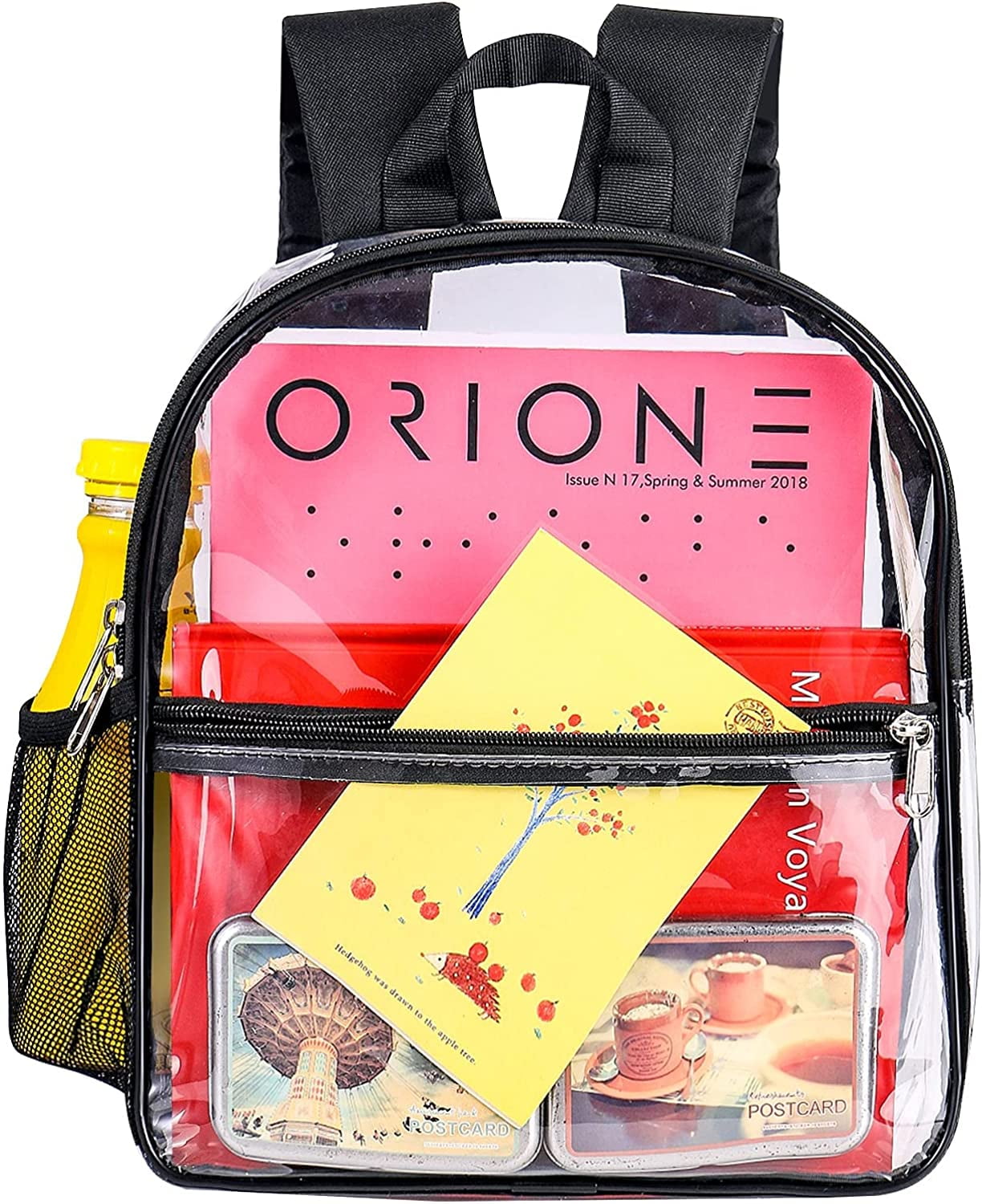 Clear Mini Stadium Approved Backpack, Cute Soft Shoulder Strap ...