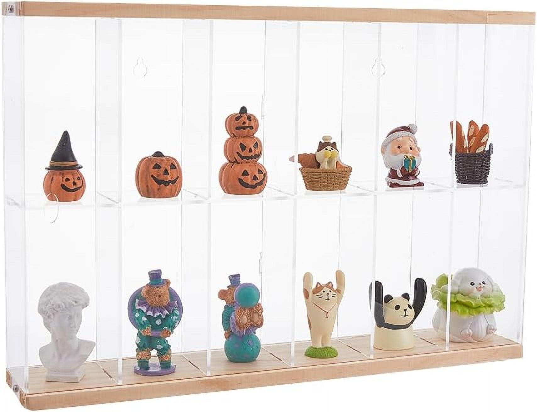 Clear Minifigures Display Case Acrylic Display Case with Black Base 2 ...