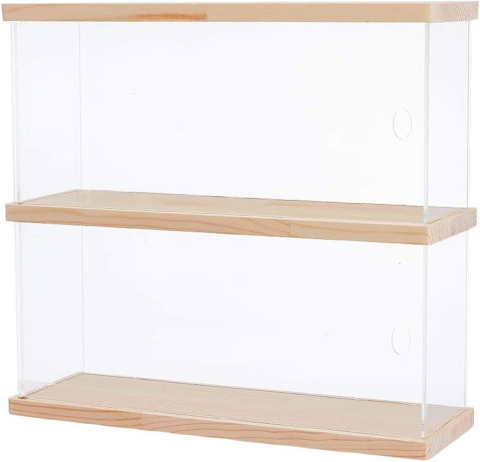 Clear Minifigures Display Case Acrylic Display Case 2 Tiers Display ...
