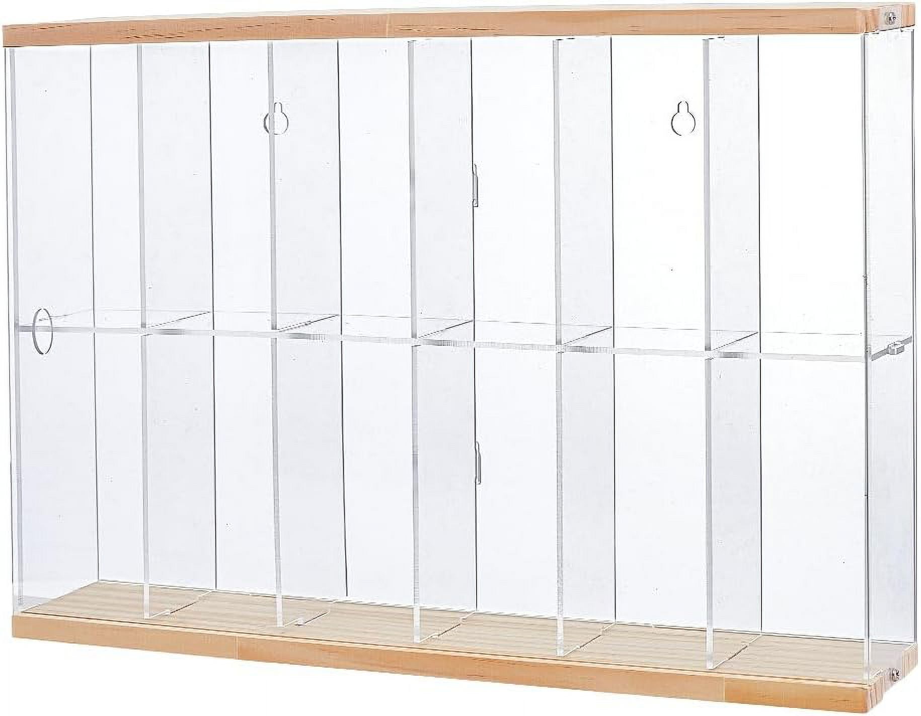 Clear Minifigures Display Case Acrylic Display Case with Black Base 2 ...