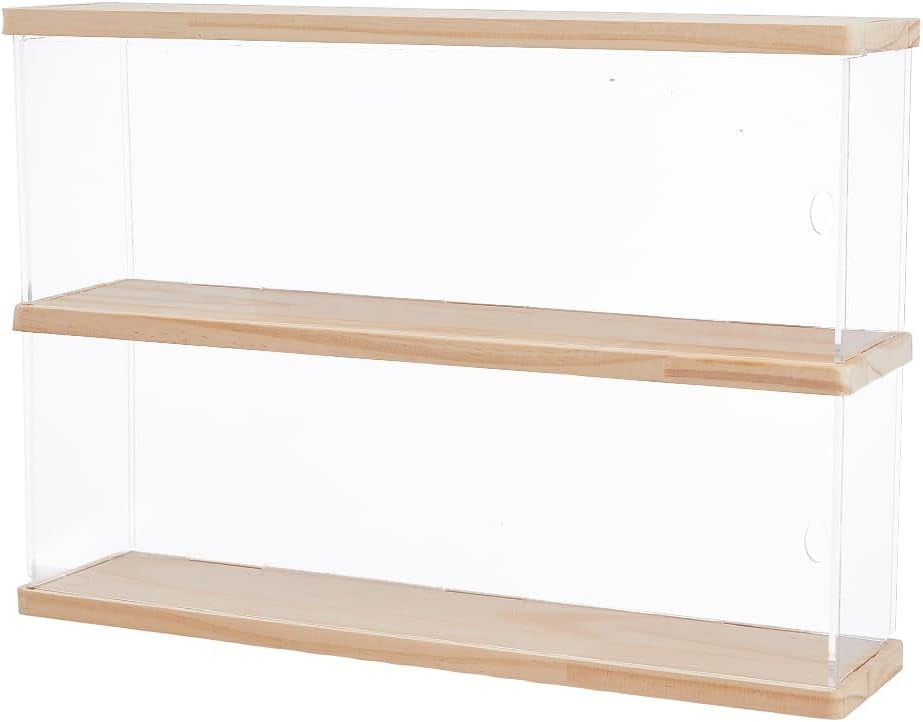 Clear Minifigures Display Case Acrylic Display Risers Stand 2 Tiers ...