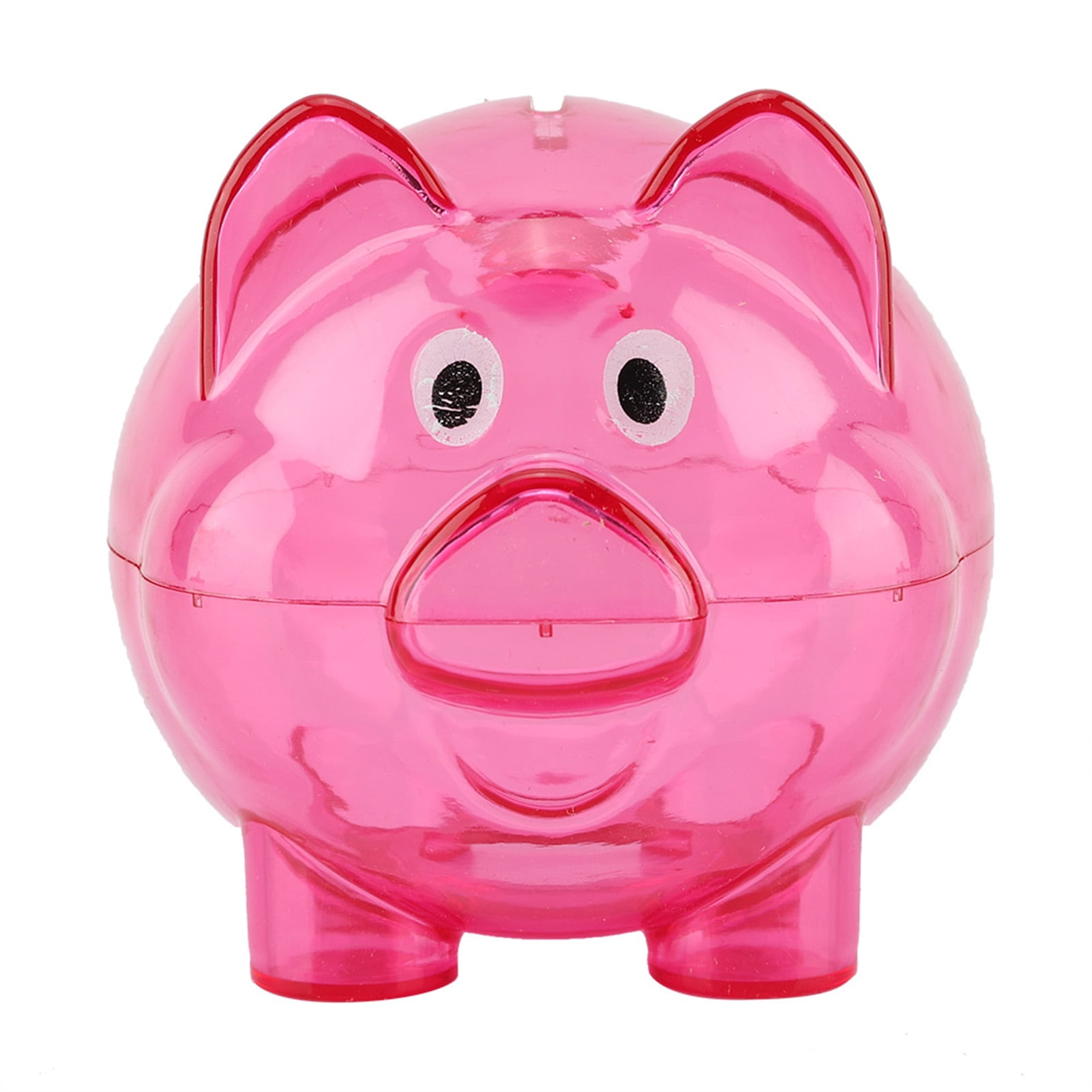 Clear Money Bank for Kid,Creative Color Cute Piggy Bank Children Coin ...