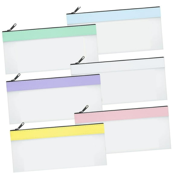 Clear Money Pouches Clear Banks Deposit Coin Bag Multipurpose Check ...