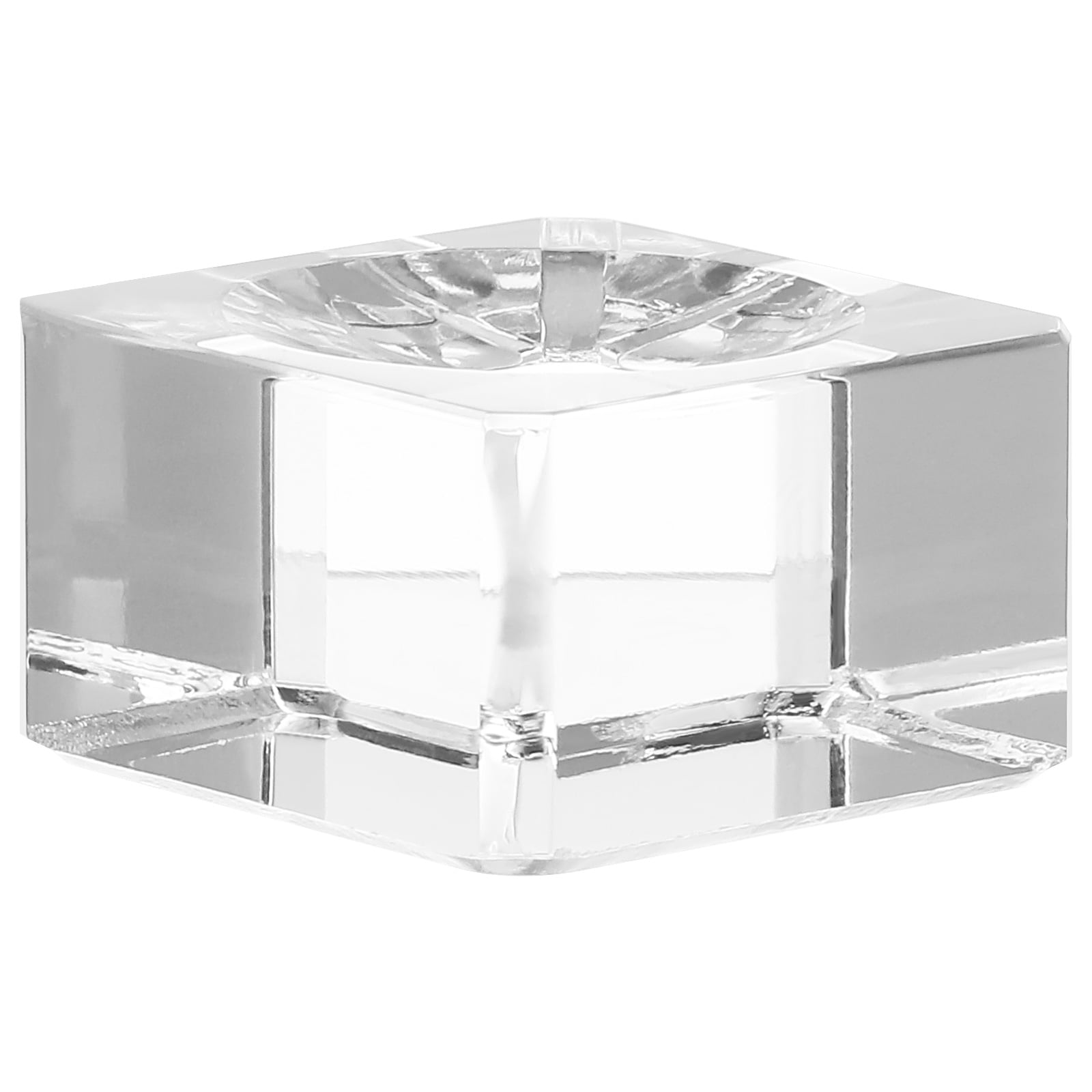 UKCOCO Clear Crystal Ball Stand for Home Decor Excellent for Displaying ...