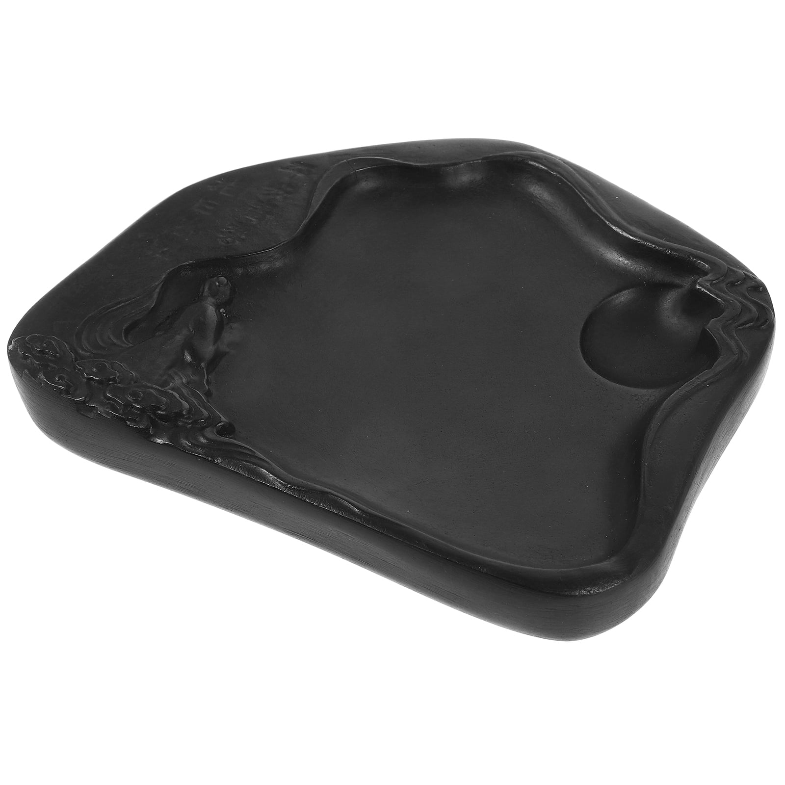 Clear Mud Inkstone Desktop Inkstone Porcelain Ink Dish Painting ...