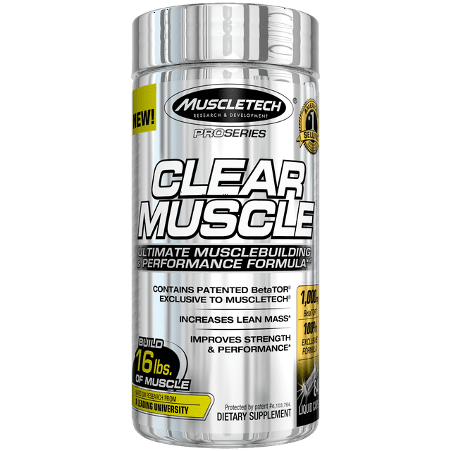 Clear Muscle Post Workout Recovery and Strength Builder, Amino Acid ...