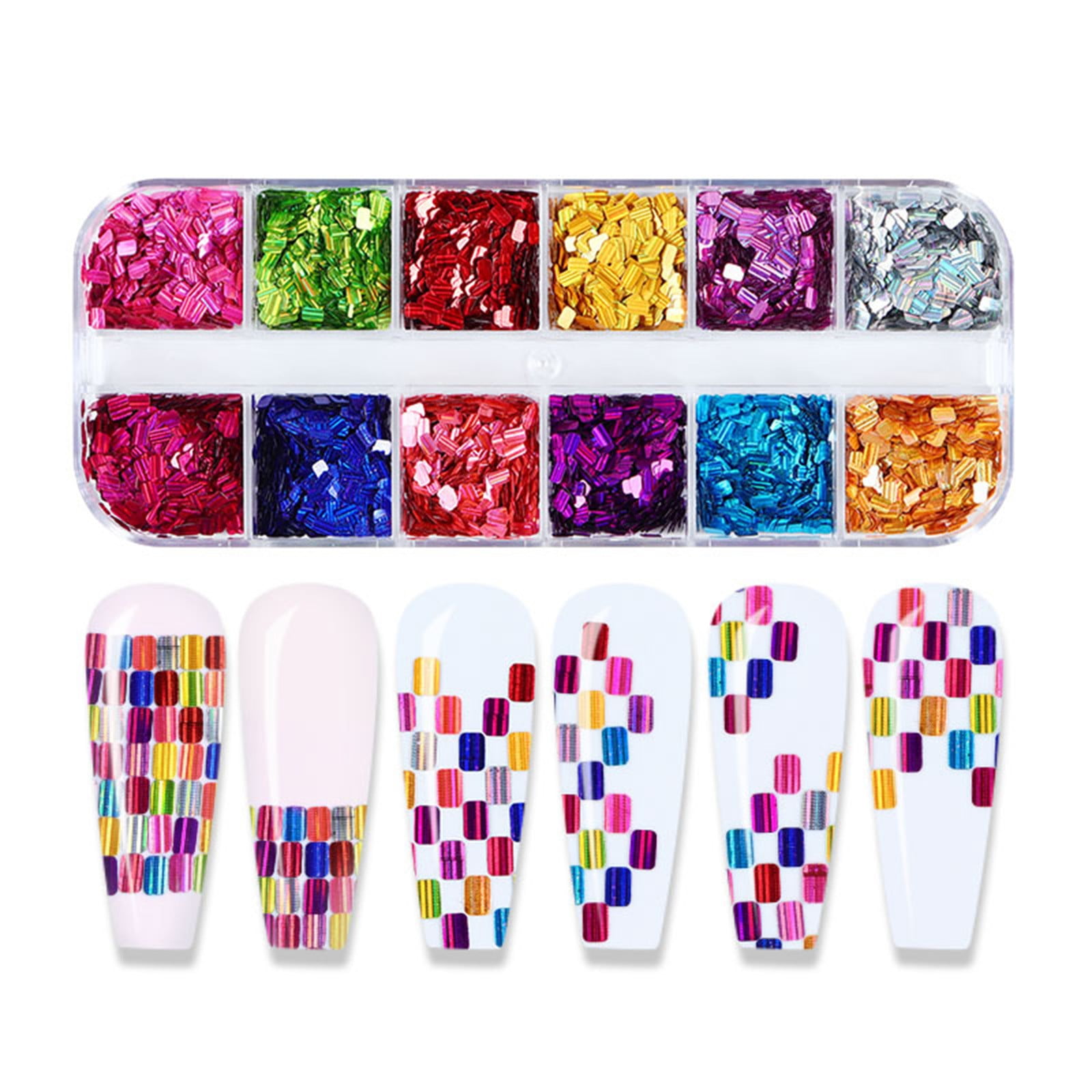 Clear Nail Beads Nail Stone Korean Nail Charms Nail Studio Bare Nails ...