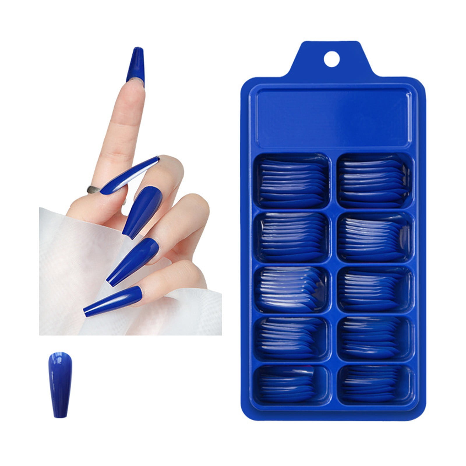 Clear on Nails Nail Acrylic Colors under 10 Clear Full Cover Nails ...