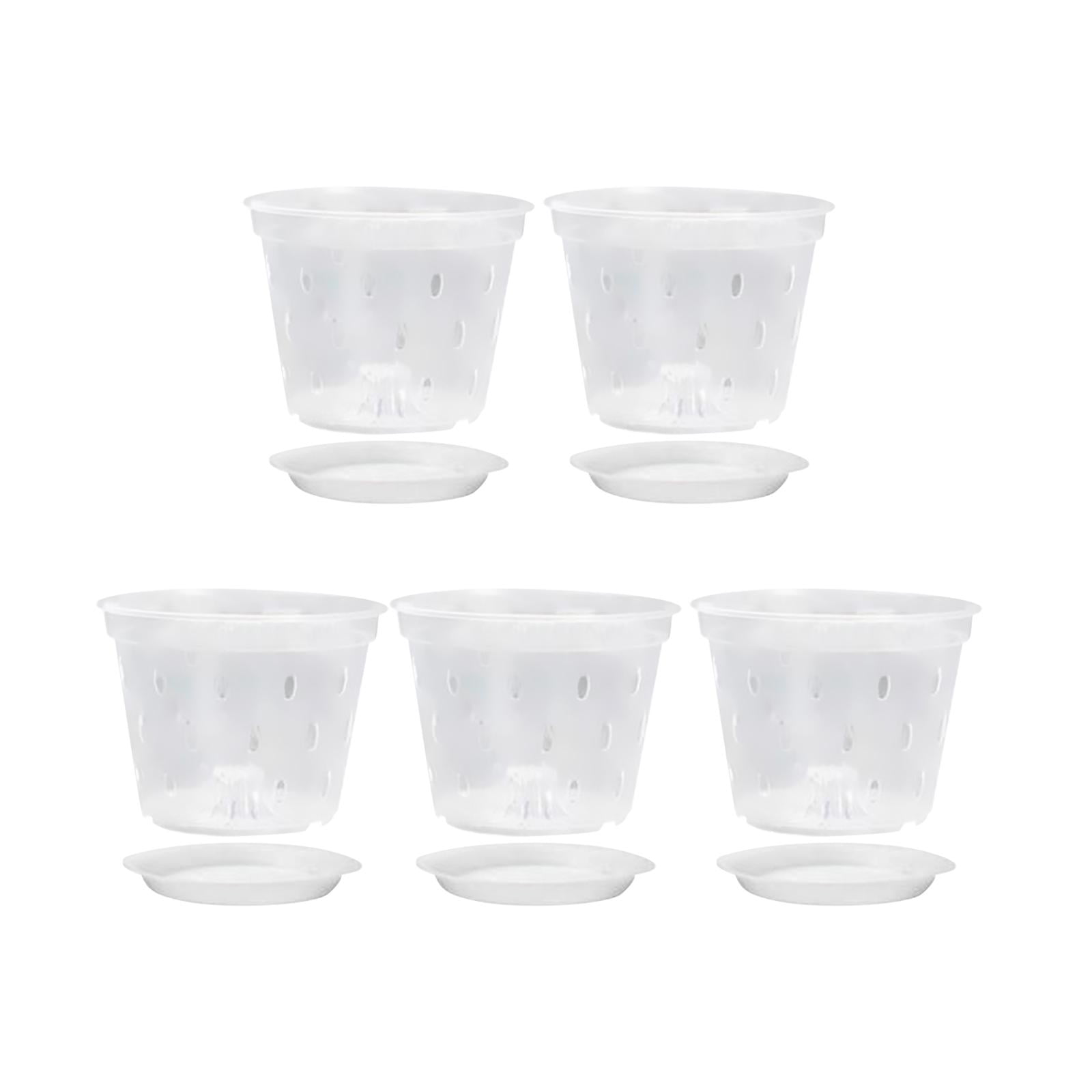 Clear Orchid Pots, Clear Flower Pot with Holes, Plant Pots Orchids ...