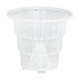 Clear Orchid Pots with Drain Holes - 5 Inch Reusable Planter for ...