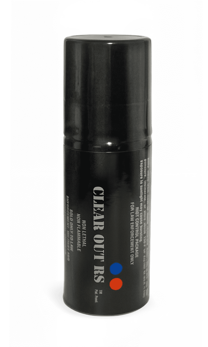 Clear Out RS (2oz) OC/CS Gas Tear Gas – Maximum Strength OC/CS Gas ...