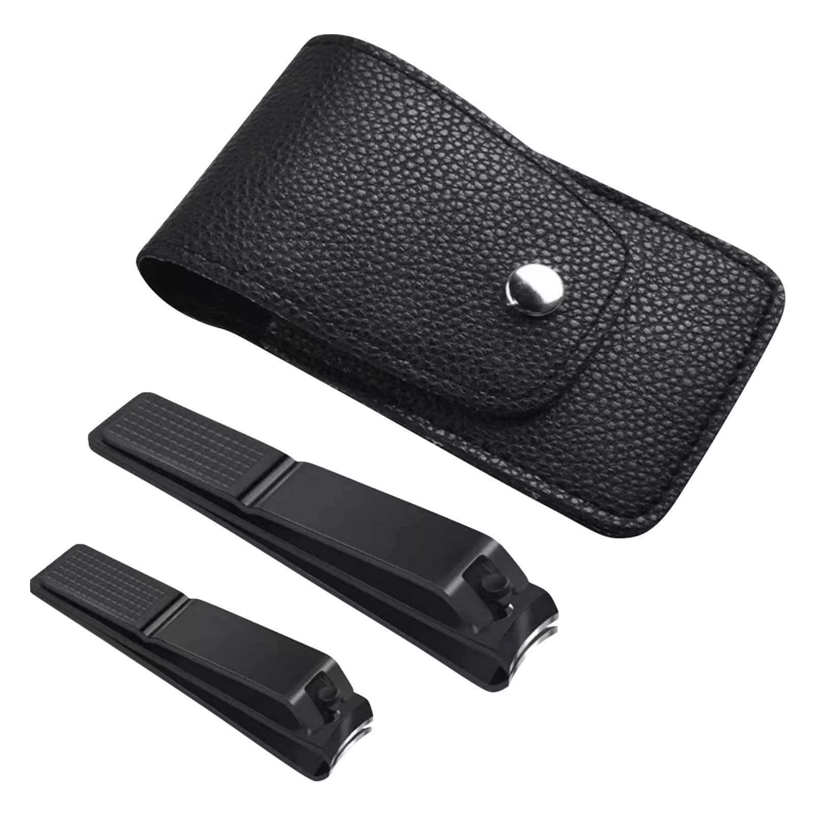 Clear Out Stock! Awwp Black 1*Leather Case, 2*Nail Clippers Nail ...