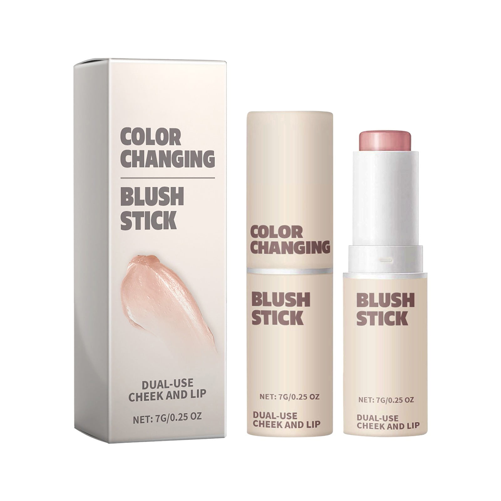 Clear Out Stock! Awwp White 1*Blush Color Changing Stick Natural Thin ...