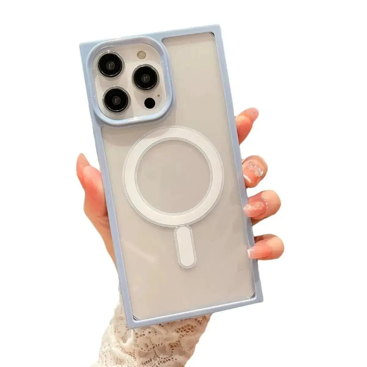 Clear Outline Rectangle iPhone Case - Walmart.com