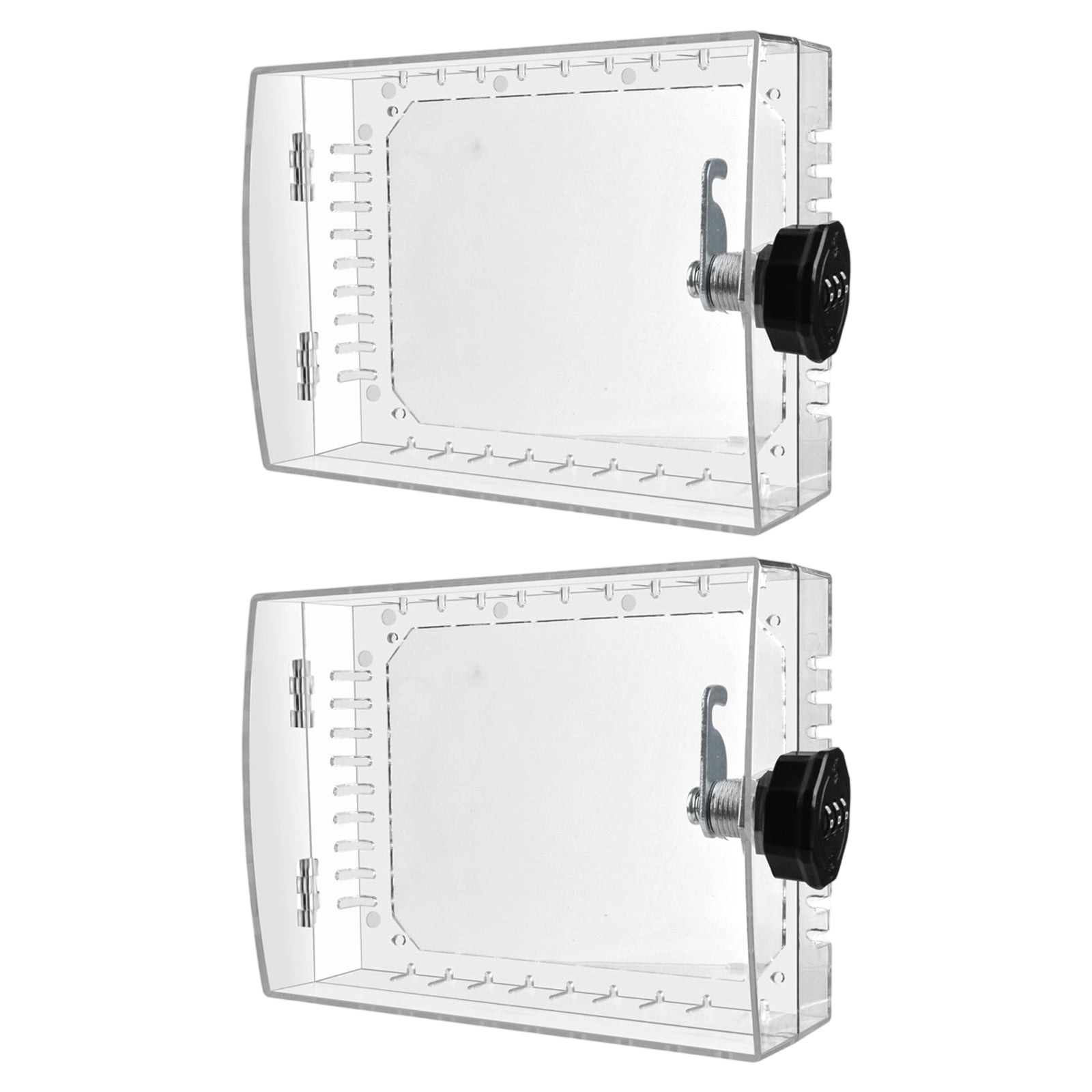 Clear PC Thermostat Lock Box with Secure Code Entry Systems General Fit ...