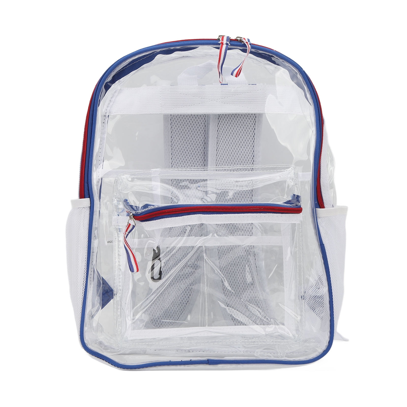 Clear PVC Backpack Large Capacity Heavy Duty See Through PVC Bookbags ...
