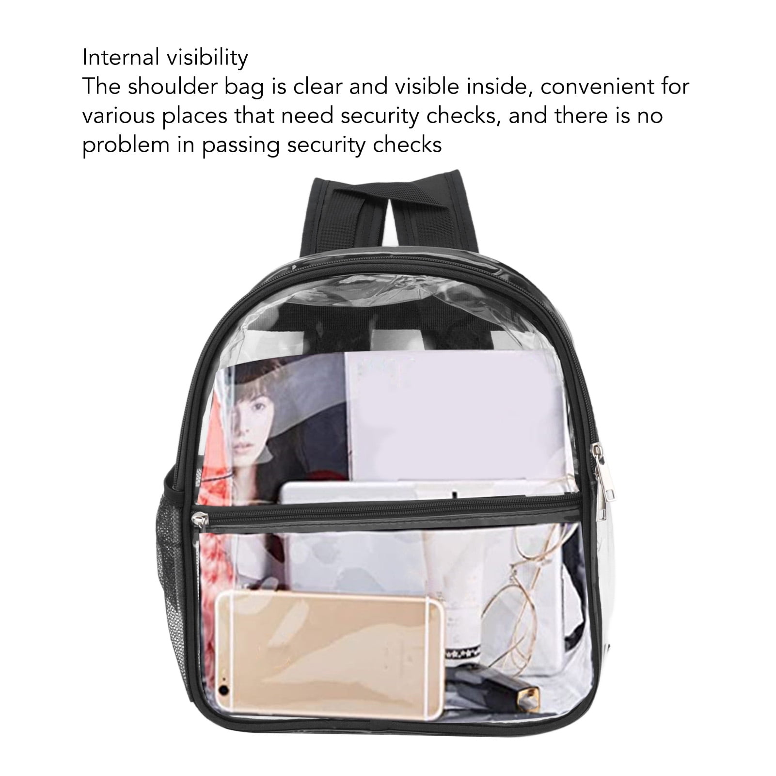 Clear PVC Backpack, Large, Waterproof Durable, Perfect for School ...
