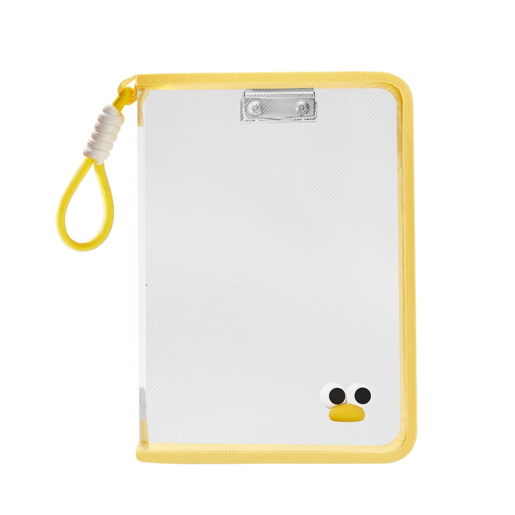 Clear Document Folder Water Resistant File Organiser Zippered File ...
