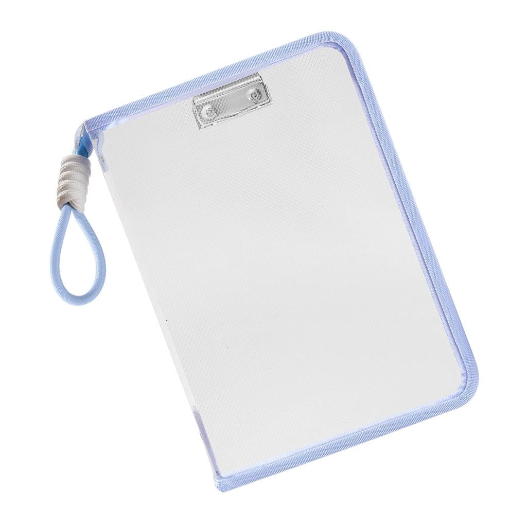 Clear PVC Folder With Handle Water Resistant Document Carring Bag File ...