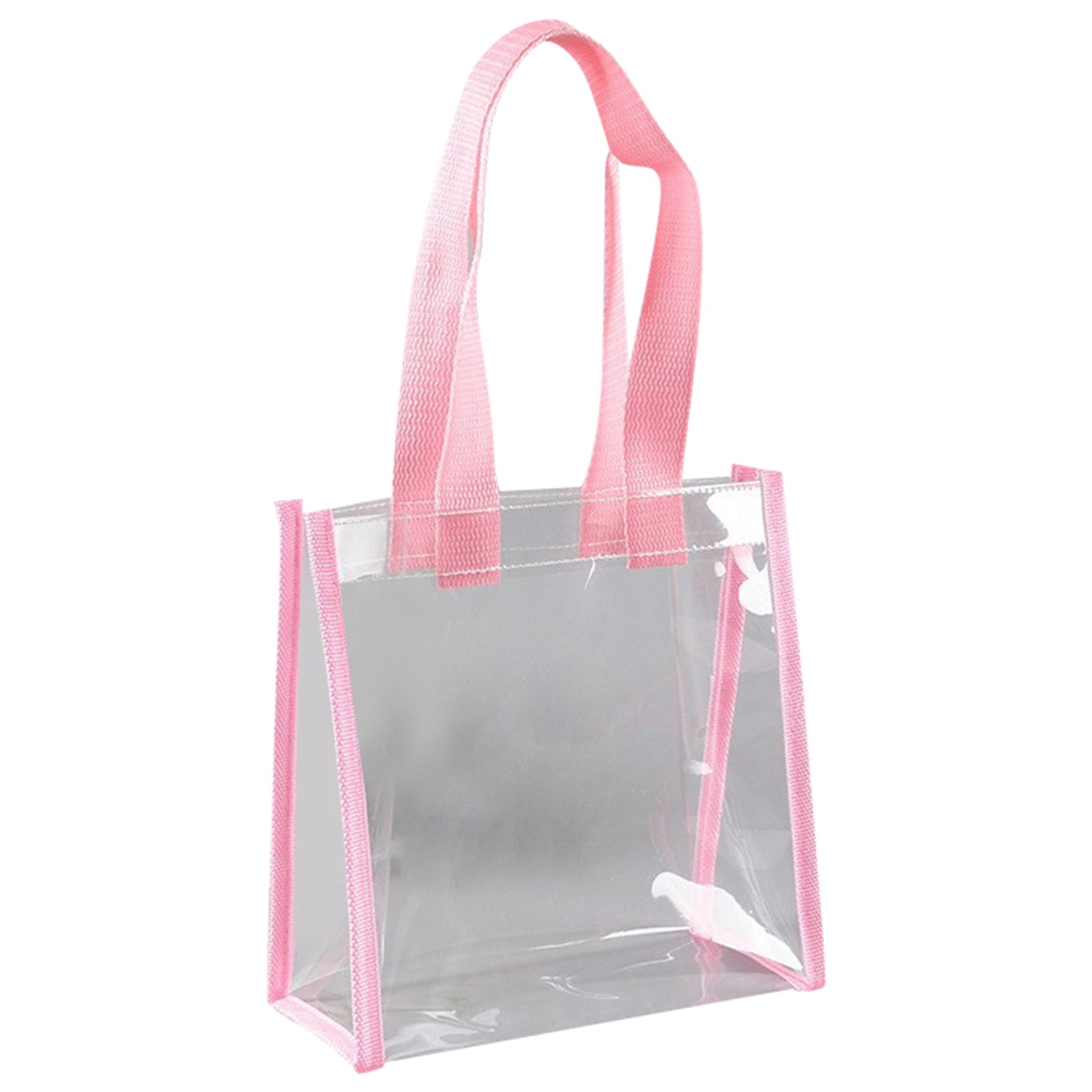 Clear Gift Bags with Handles 10PCS Mini Party Favor Bags Transparent ...
