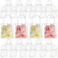 Clear PVC Gift Bags with Handles 6 x 5.1 x 2.76 Inch Transparent Gift ...