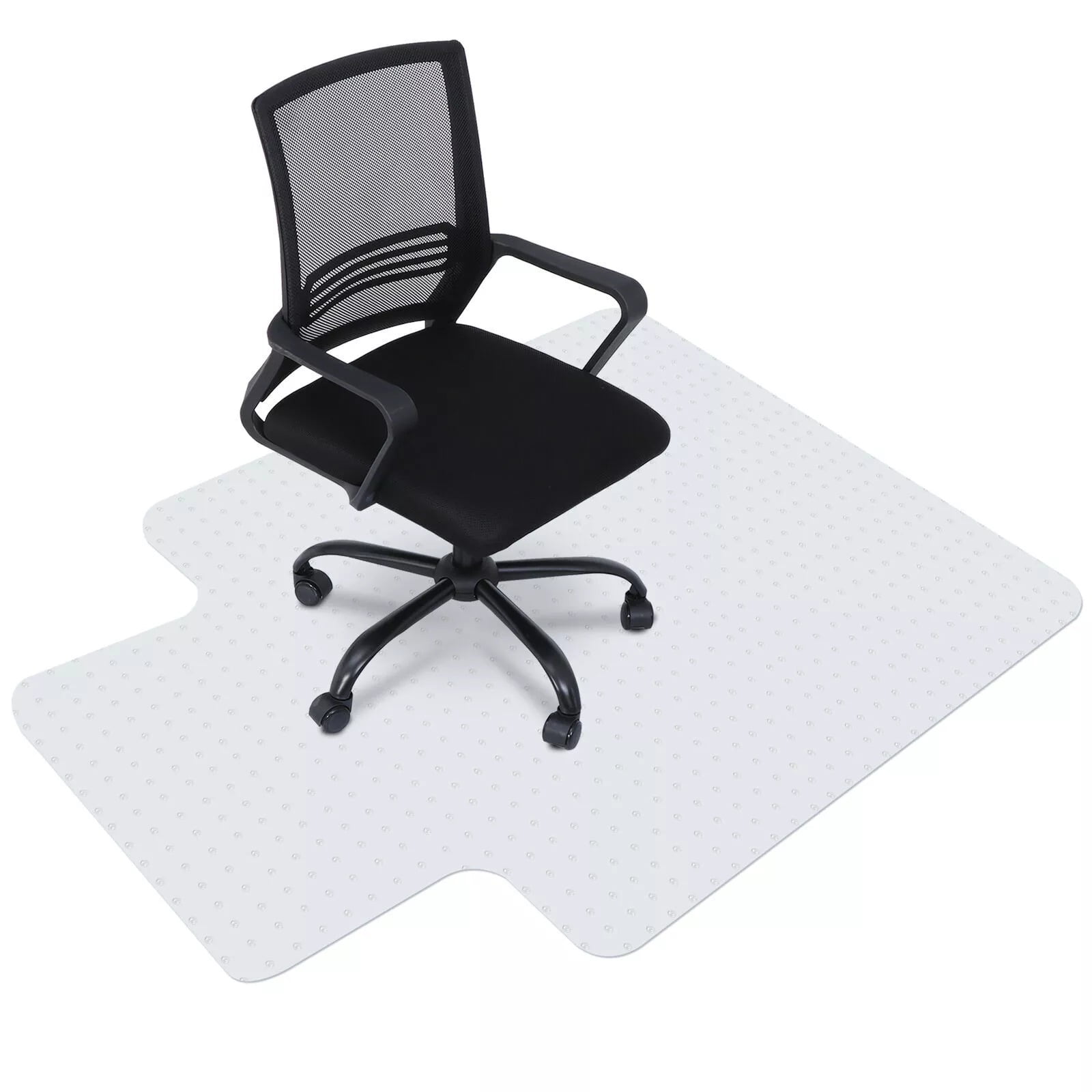 Clear PVC Office Chair Mat Computer Desk Chair Mat for Carpet Floor w ...
