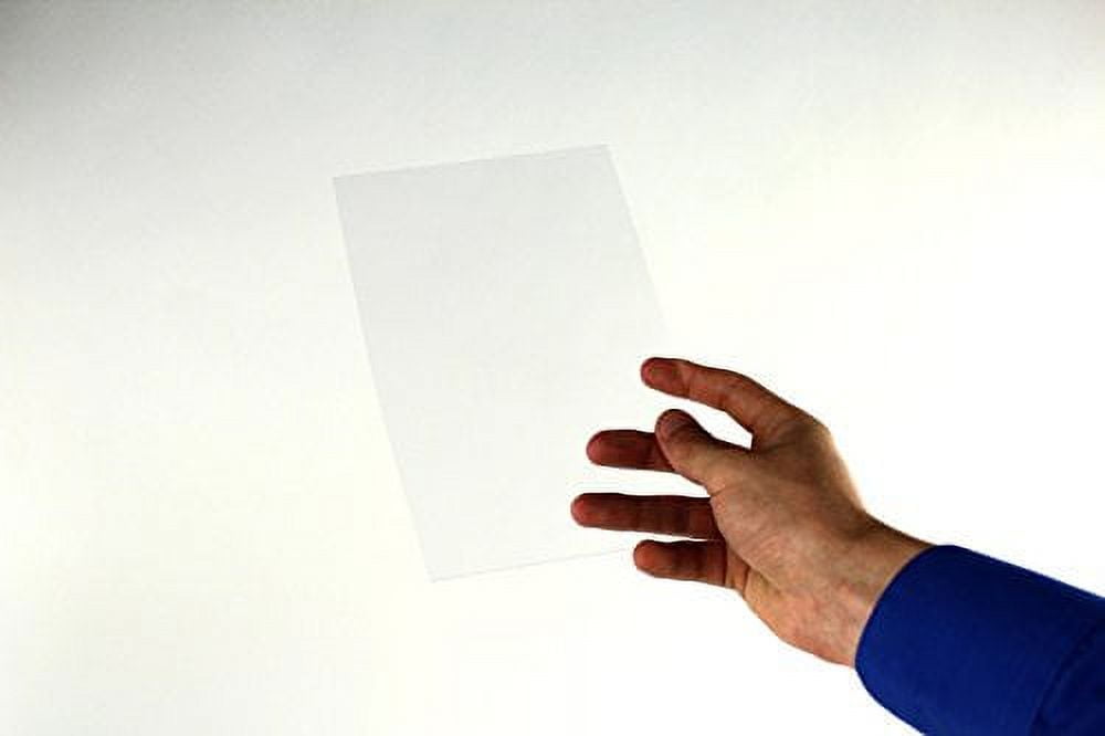 Clear PVC Presentation Covers, 8 1/2" x 11", 5 Mil, Square Corners, 100 ...