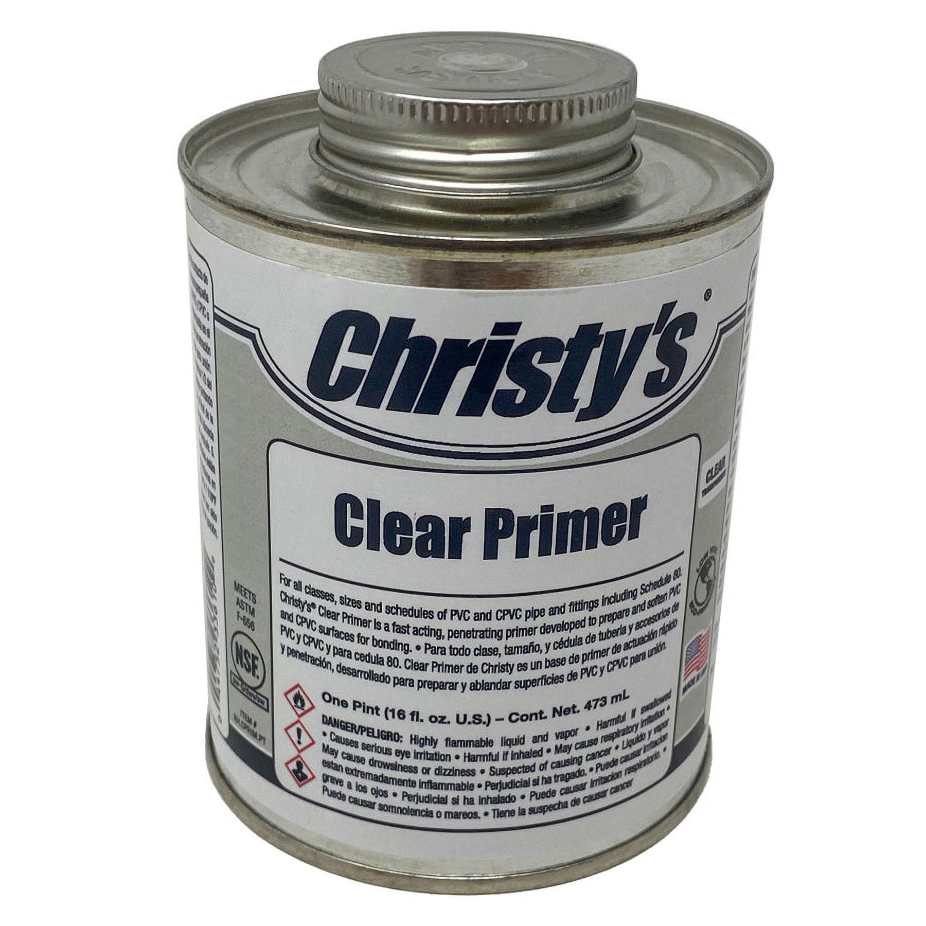 Clear PVC Primer (One Pint) - Walmart.com