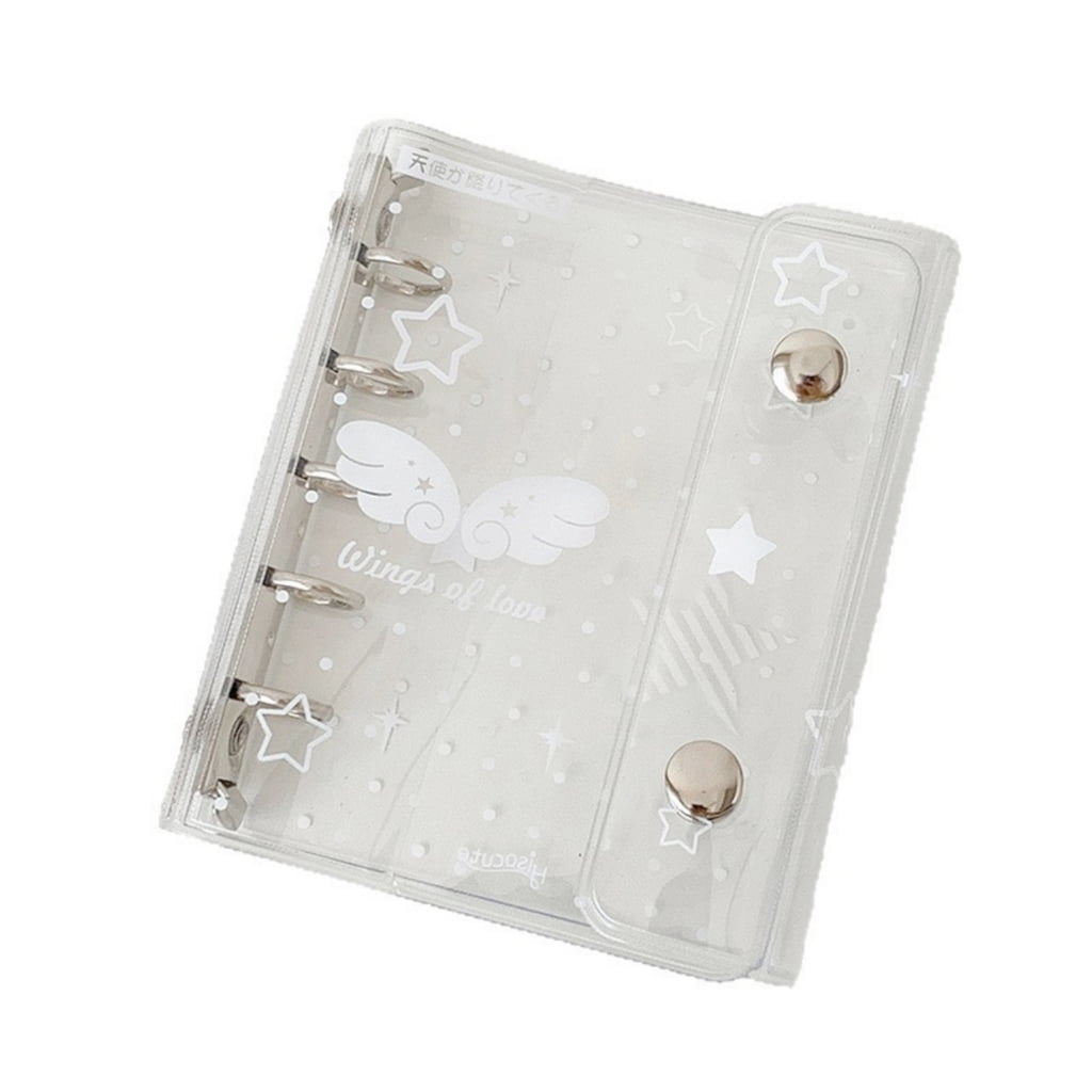 Clear PVC Rings Binder Cover Features Flexible Rings for Easy Page ...