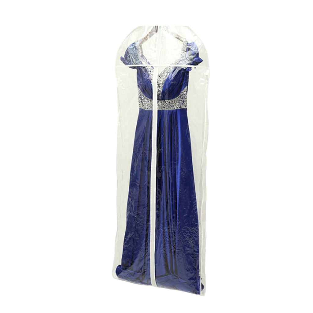 Clear PVC Wedding Dress Dust Cover Bag for Bridal Gowns and Formal ...