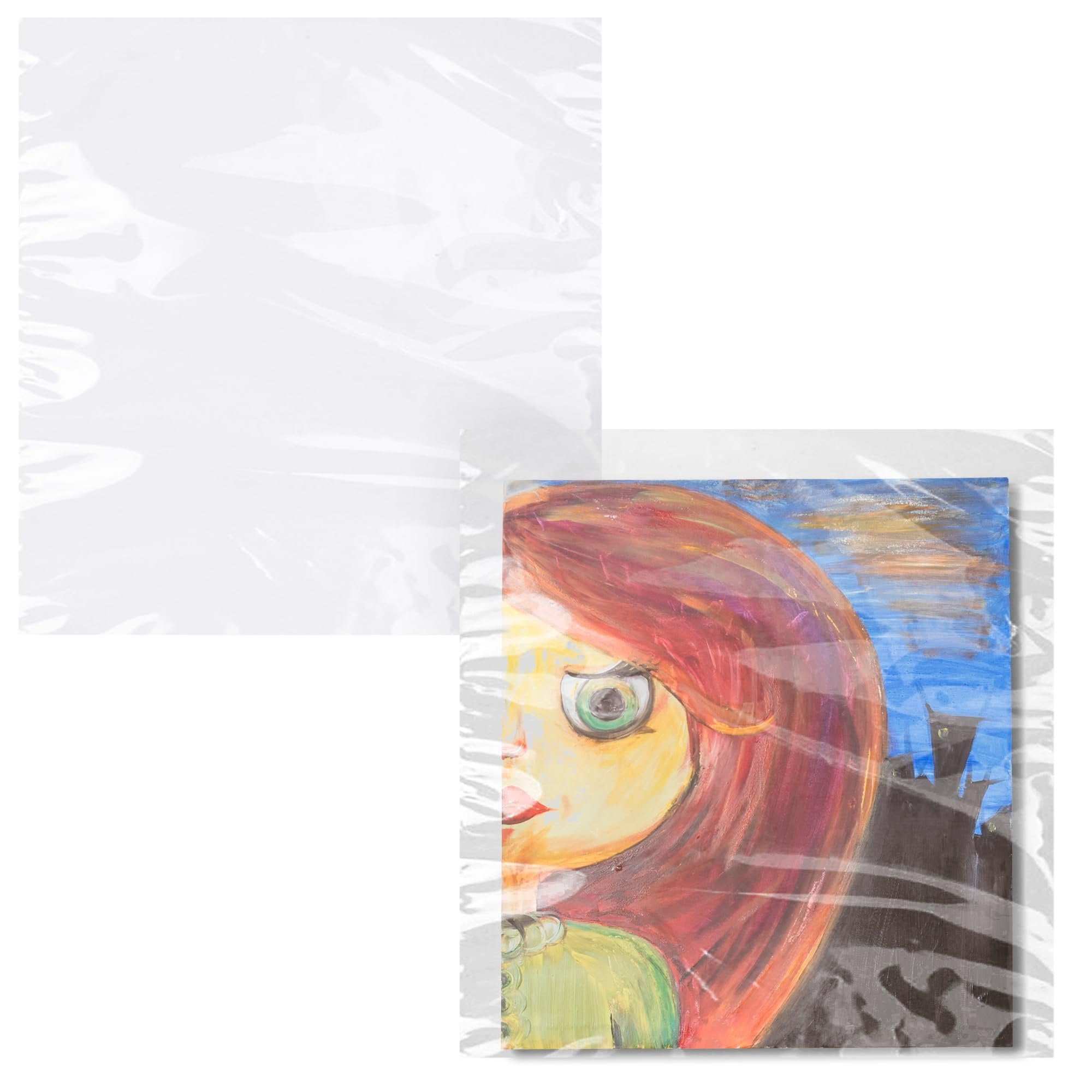 Clear Packing Bags, 20 x 20 Inches. Pack of 500 Clear Poly Mailers. 2 ...