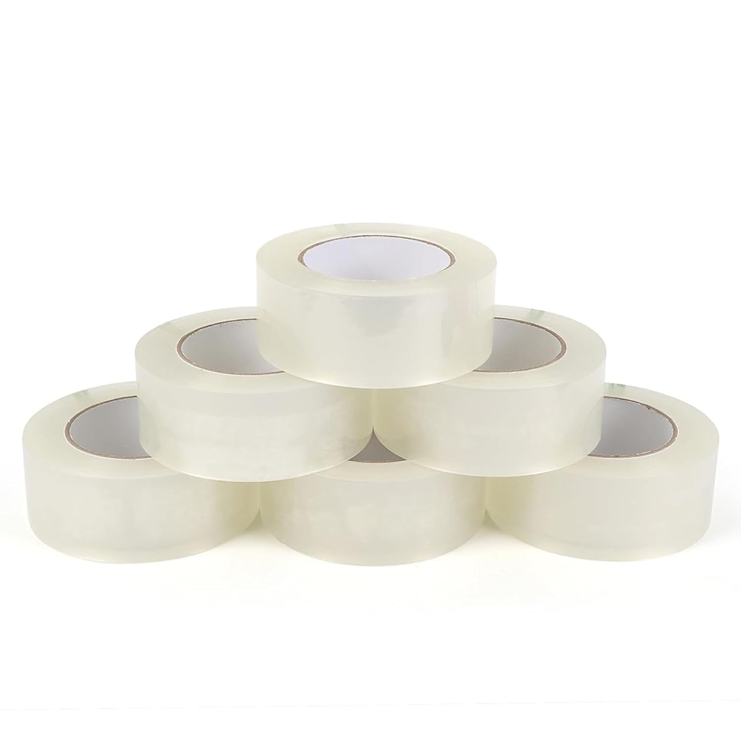 Radha Kishan LLC Clear Packing Tape, 2 Inch Wide, 2.0 Mil, 55 Yard ...