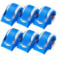 Clear Packing Tape 6 Rolls - 25 Yard Shipping Tape with Dispensers - 2. ...