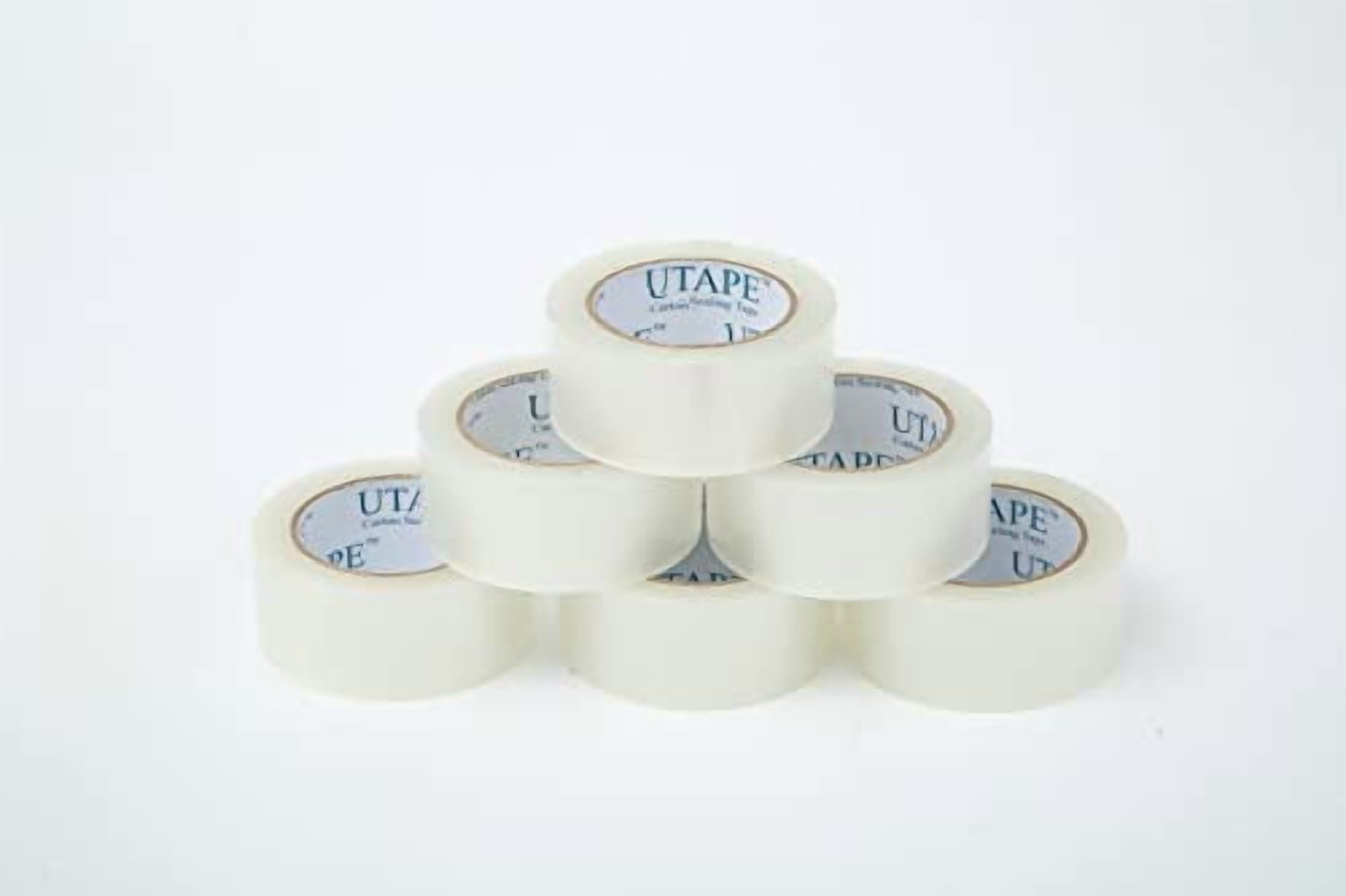 Clear Packing Tape 6 Rolls Heavy Duty 2.5 mil Thickness Ideal for ...