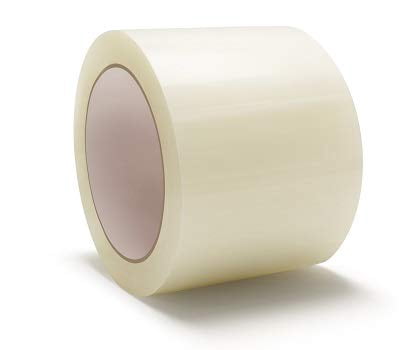 Clear Packing Tape, Hot Melt Adhesive Tape Roll, Heavy Duty, 3 Inch ...